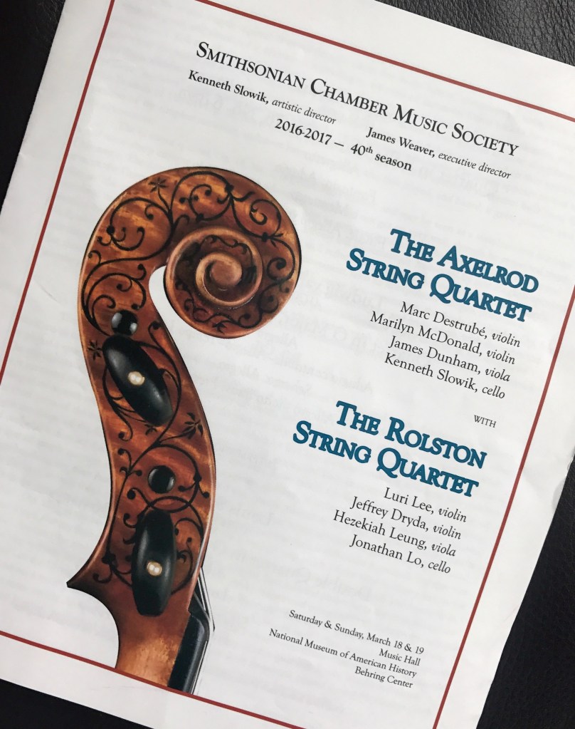 Axelrod String Quintet at the Smithsonian | Randy J Mueller